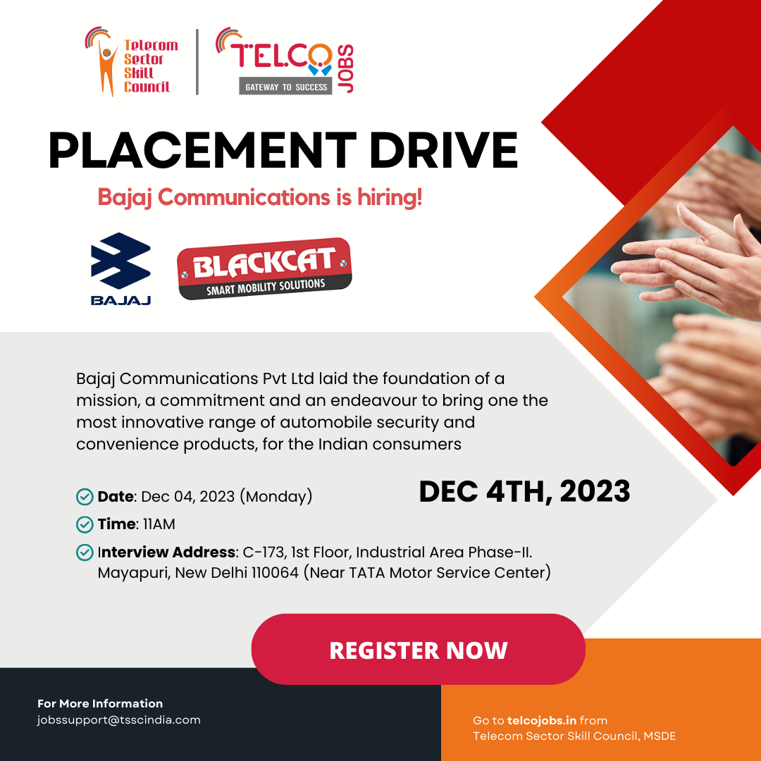 TelcoJobs | Telecom Sector Skill Council