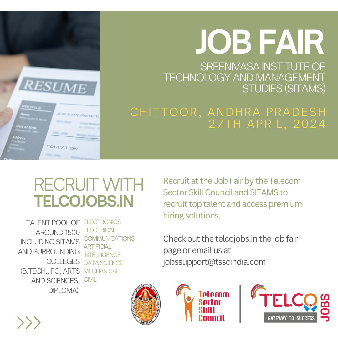 TelcoJobs | Telecom Sector Skill Council