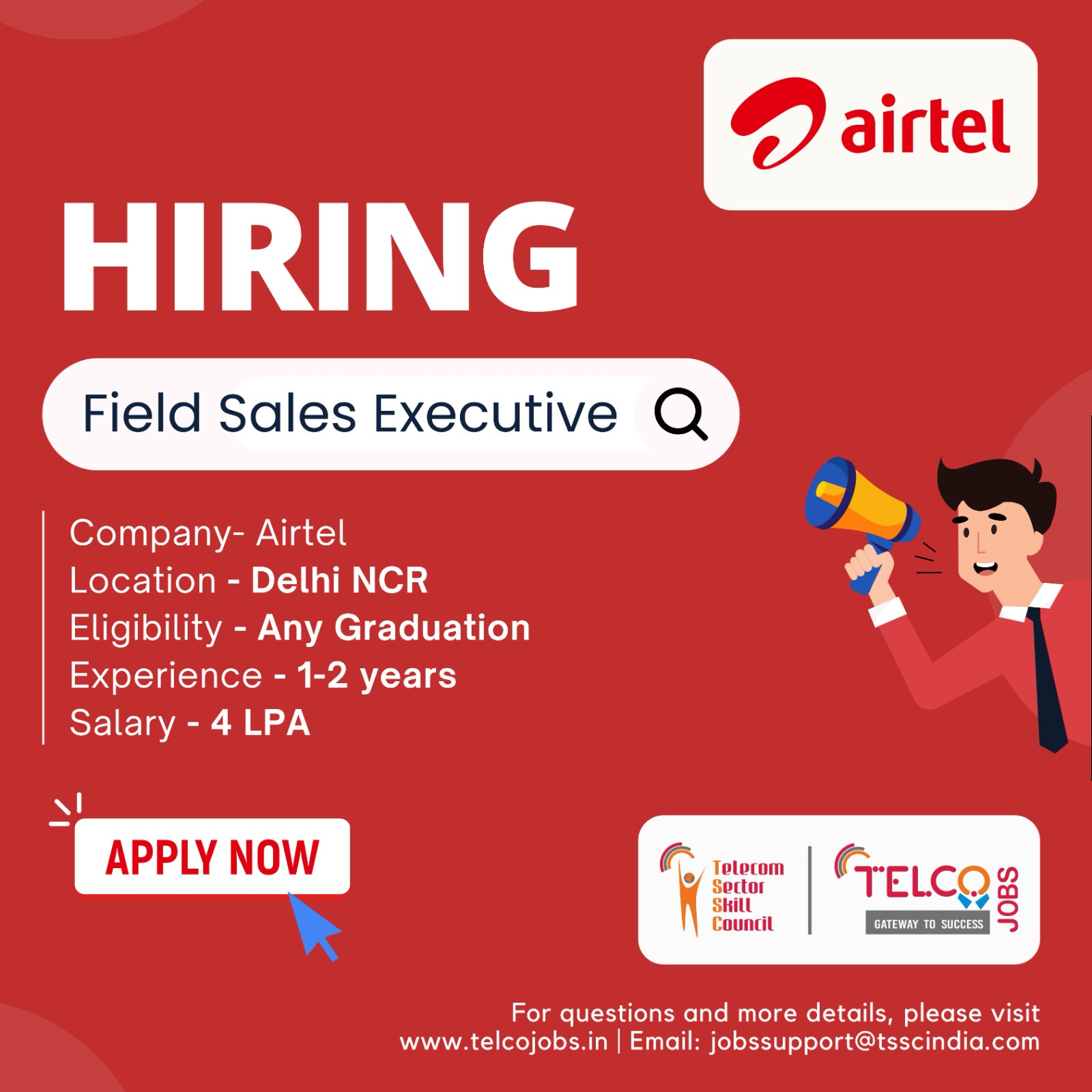 TelcoJobs | Telecom Sector Skill Council