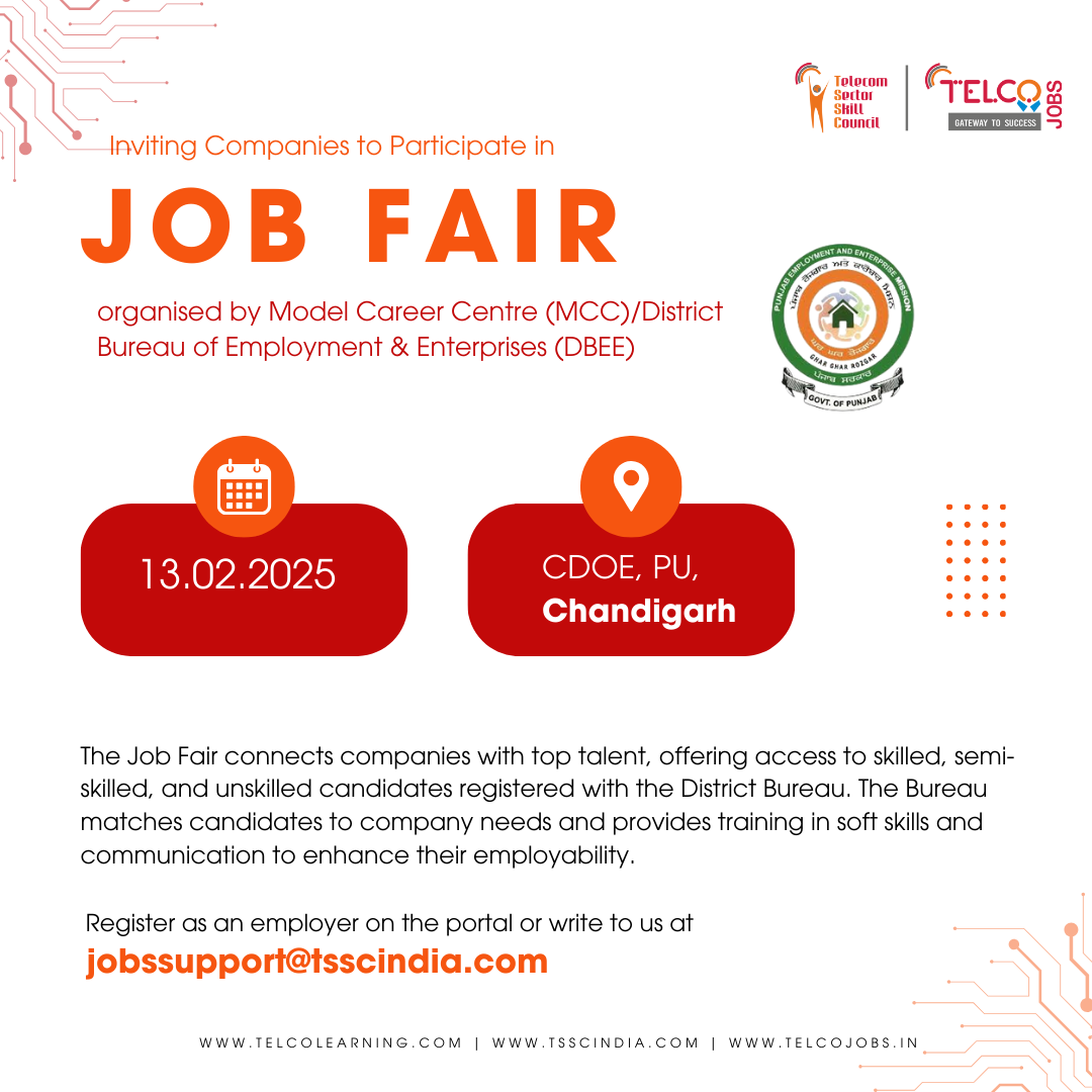 TelcoJobs | Telecom Sector Skill Council